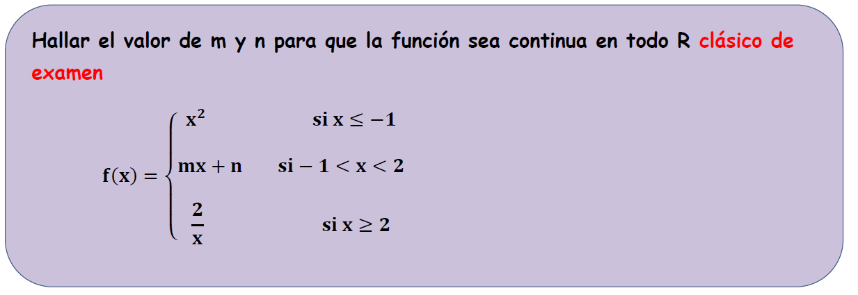 Continuidad de funciones TRUCOS | Ejercicios resueltos