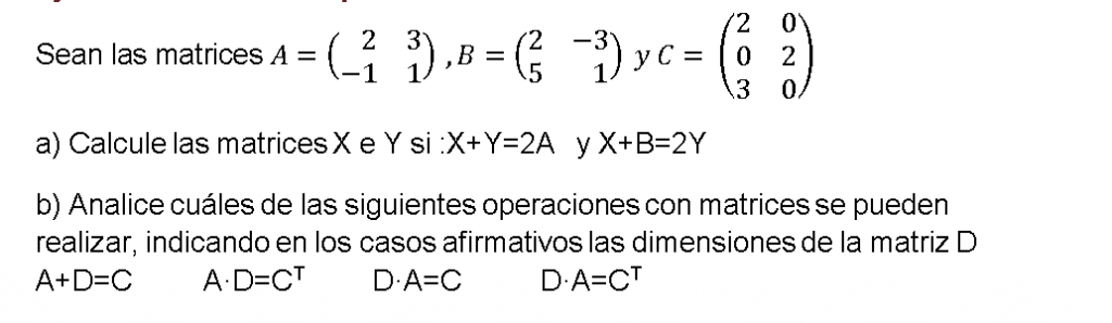 Matrices y Determinantes Ejercicios resueltos [Trucos] profesor10