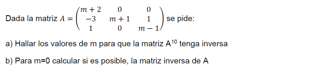 Cómo calcular la INVERSA de una MATRIZ Ejercicios - profesor10