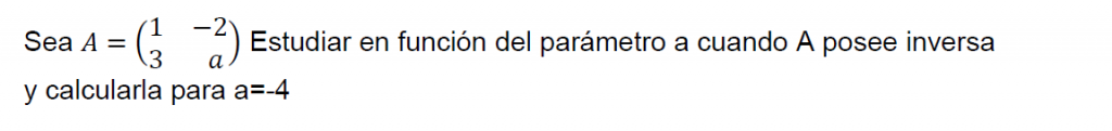 Cómo calcular la INVERSA de una MATRIZ Ejercicios - profesor10