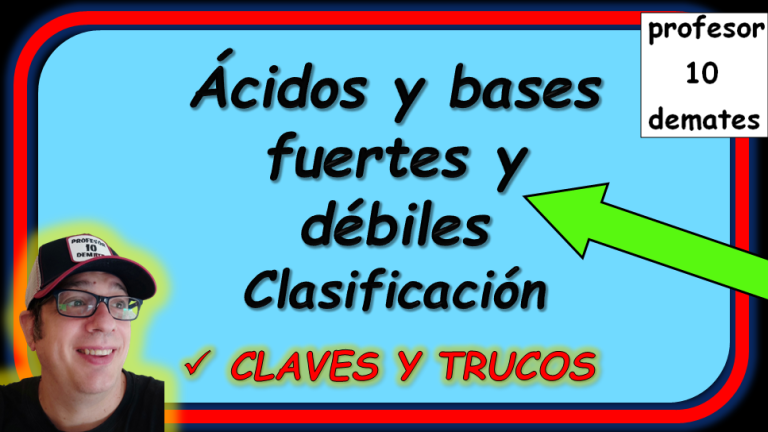 ¿Cuál es la diferencia entre ácidos y bases fuertes y debiles ...